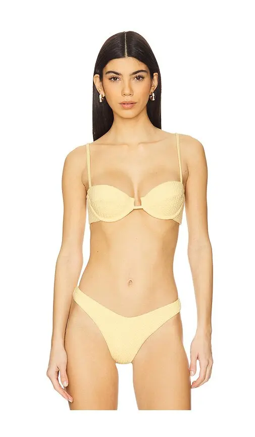 Peixoto Lara Bikini Top - Honeycomb Queen