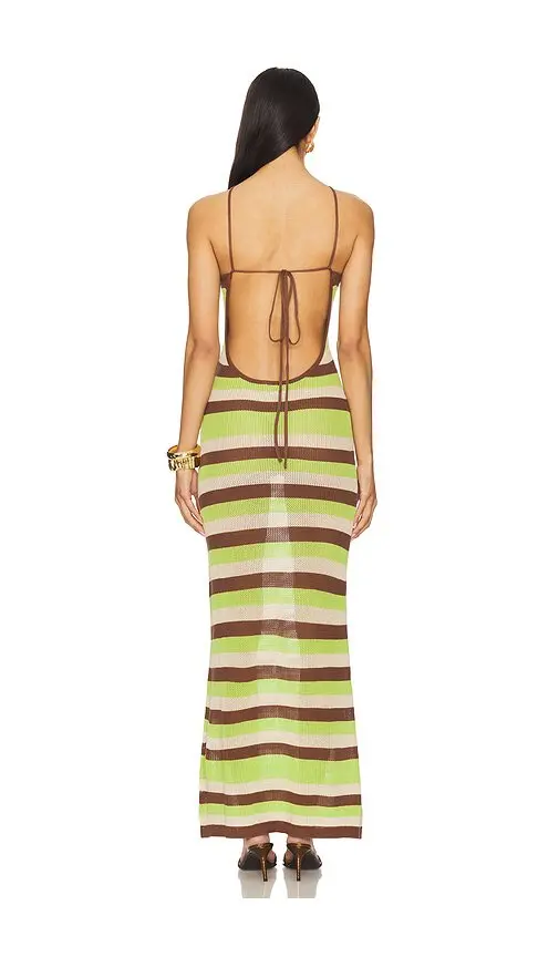 SEVEN WONDERS Hazel Maxi Dress - Lime Multi