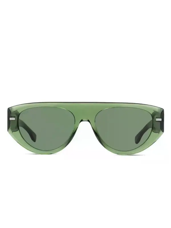 BOSS Sunglasses With Protective Case - Green