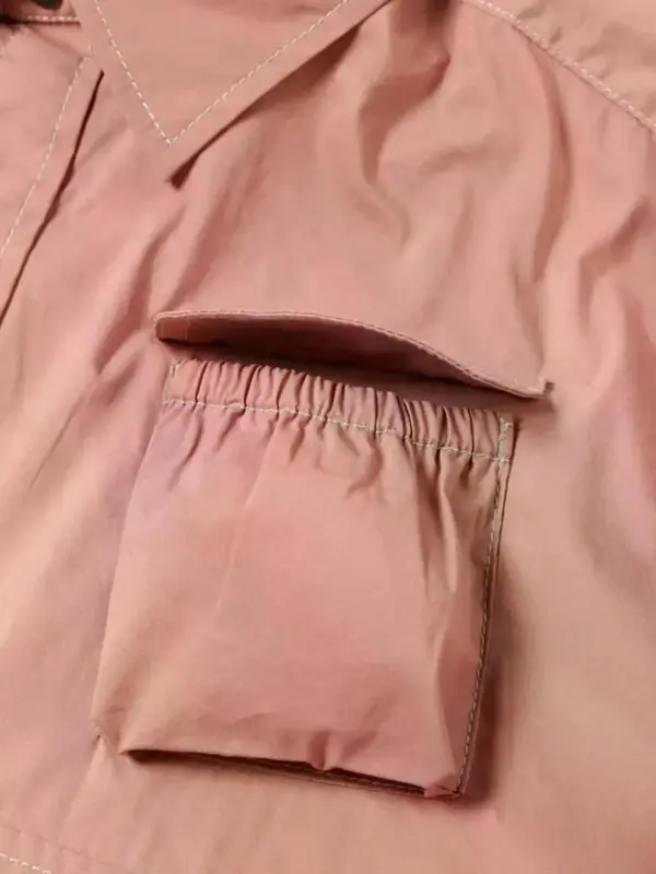AND WANDER Cotton-blend Shirt - Pink