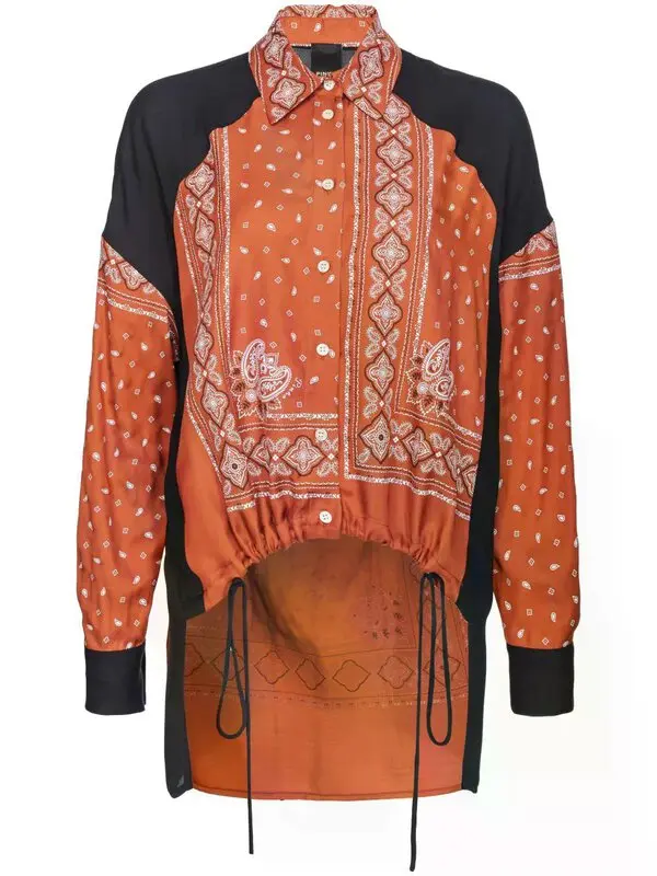 Pinko Paisley-print Shirt