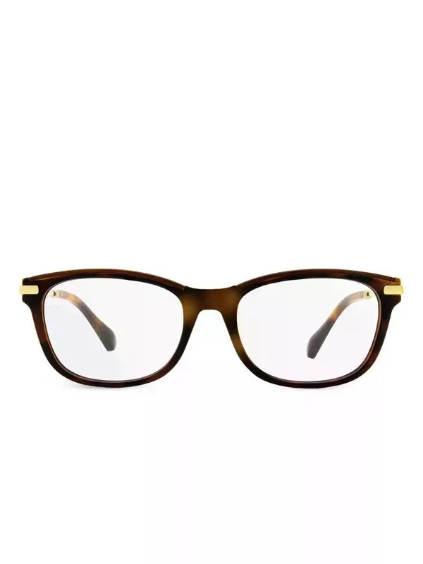 JIMMY CHOO Butterfly-frame Eyeglasses - Brown