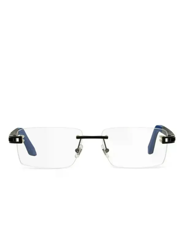 LONGINES Rimless Eyeglasses - Black