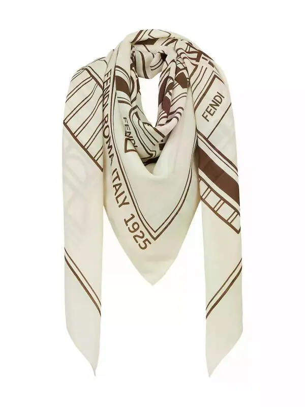 Fendi Graphic-print Scarf