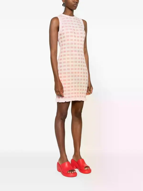Maison Kitsuné Fox-motif Midi Dress