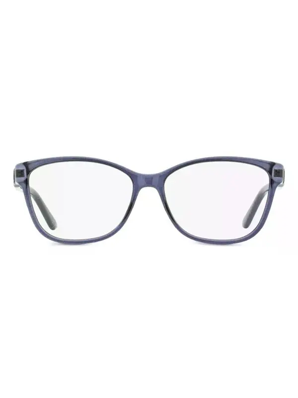 JIMMY CHOO Square-frame Glasses - Grey