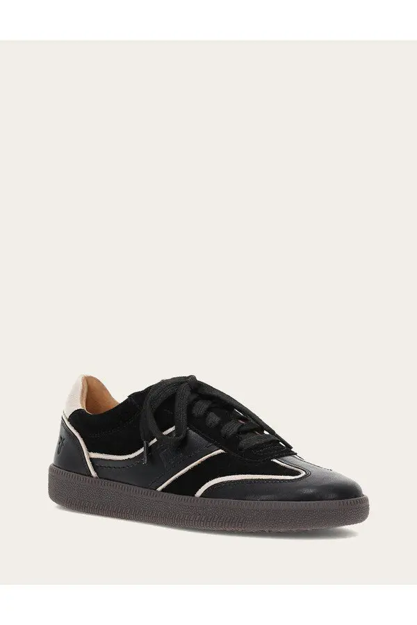 THE FRYE COMPANY Milly Low Lace Sneakers - Black