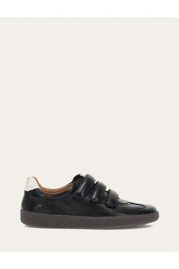 Frye Milly 3 Strap Sneakers - Black