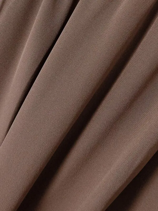 Matteau Silk Crepe De Chine Track Pants