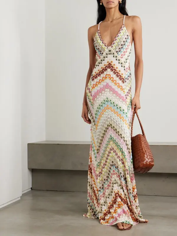 strapless open back dress Rosaline Sequin Open Back Formal Dress main image 1