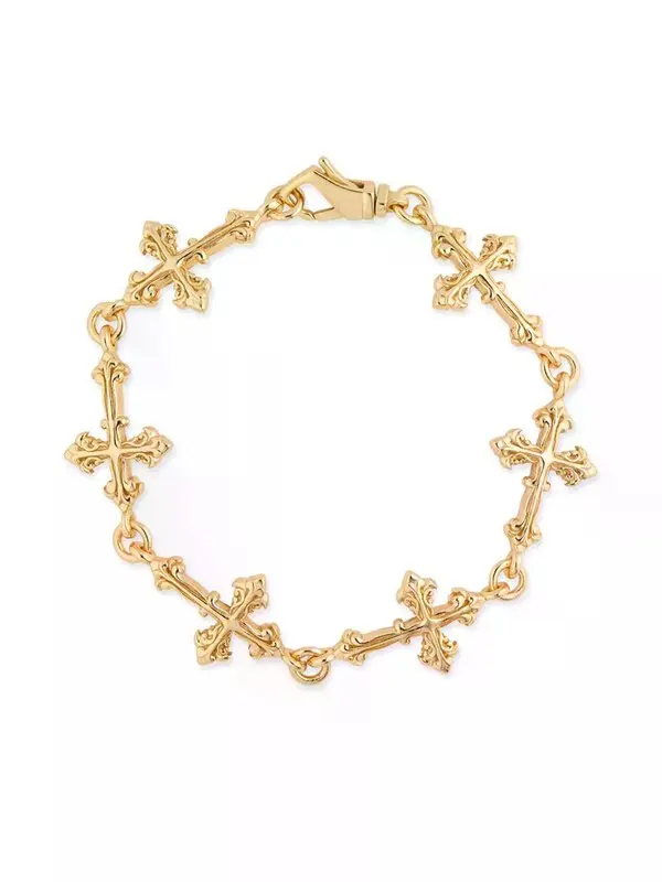 Emanuele Bicocchi Multi-cross Bracelet - Gold