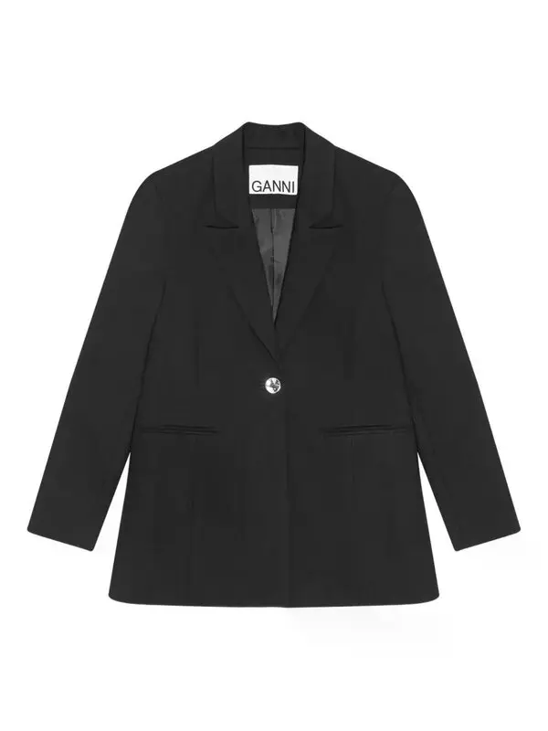 GANNI Stretch-design Blazer