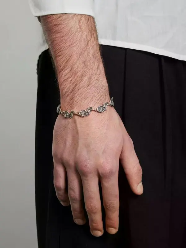 Emanuele Bicocchi Roses Bracelet - Silver