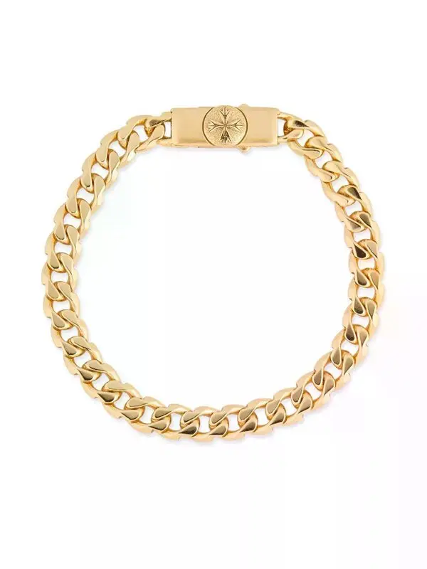 Emanuele Bicocchi Edge Logo Bracelet - Gold