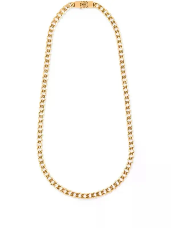 Emanuele Bicocchi Edge Logo Necklace - Gold