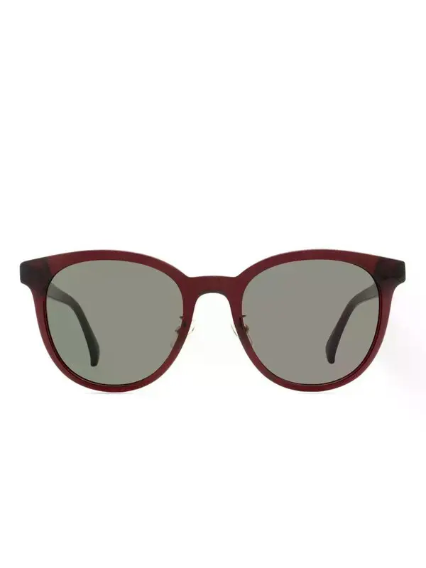 Max Mara Pantos-frame Sunglasses - Red