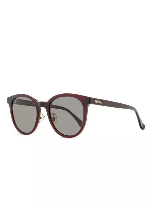 Max Mara Pantos-frame Sunglasses - Red