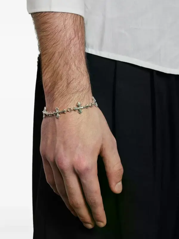 Emanuele Bicocchi Avelli Multi-cross Bracelet - Silver