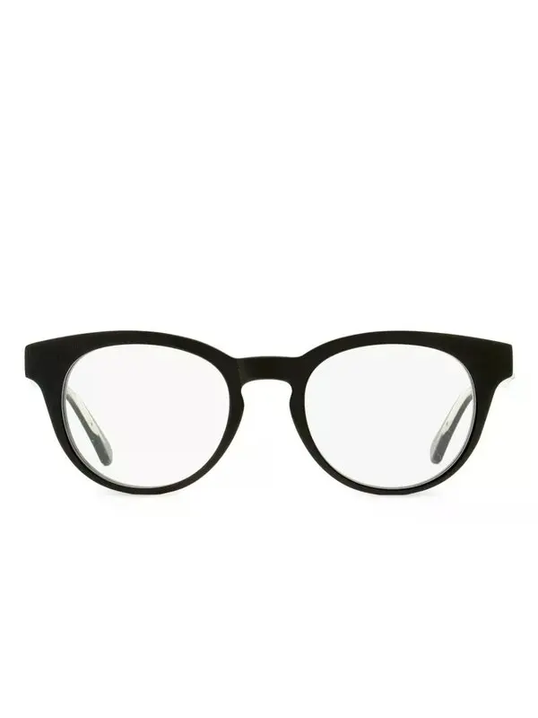 Omega Pantos-frame Glasses - Black