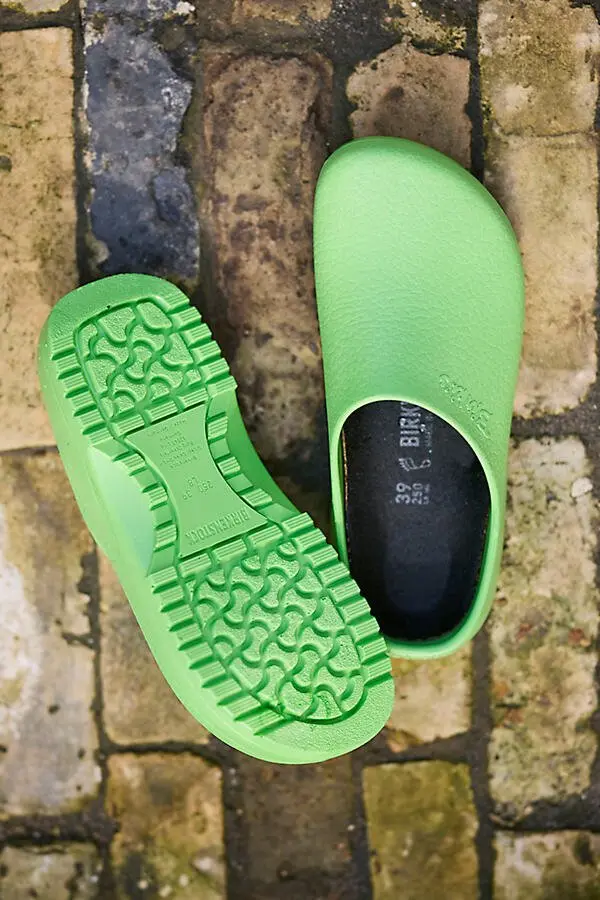 BIRKENSTOCK Super-birki Clogs - Lime