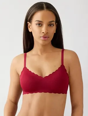 Wacoal B.wow'd Lace Wire Free Bra - Biking Red
