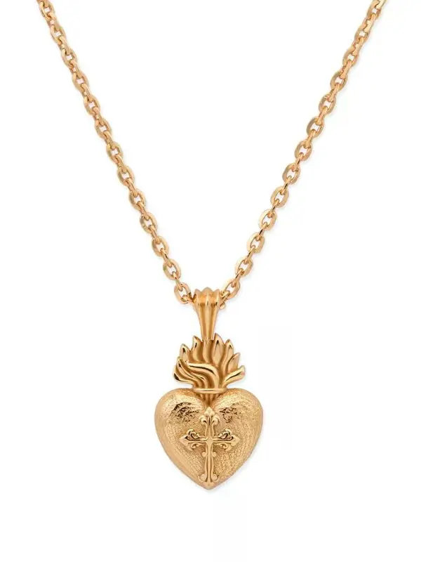 Emanuele Bicocchi Sacred Heart Necklace - Gold