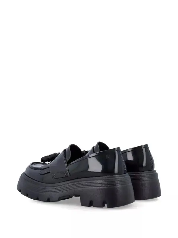 Comme Des Garçons X Melissa Tassel-detail Loafers - Black