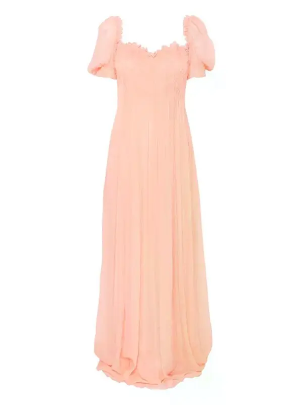 Ermanno Scervino Pleated Maxi Dress