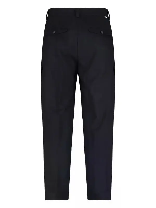 PAOLO PECORA Drawstring Straight-leg Trousers