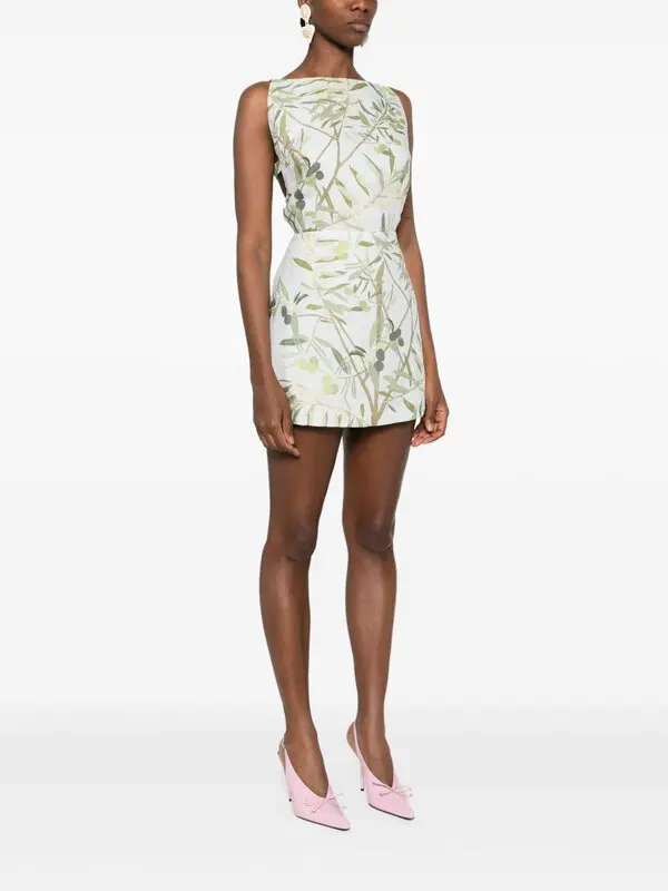 bernadette green mini dress Mini Dress Delilah
