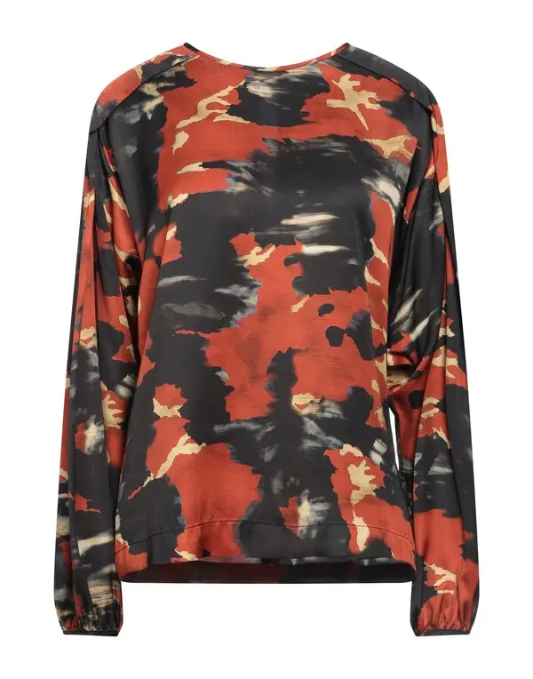 8PM Multicolor Satin Top