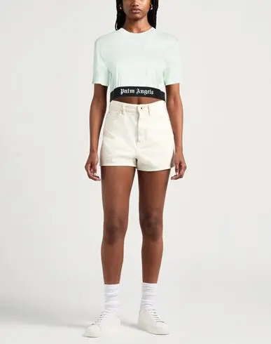 Palm Angels Crop Top - Green