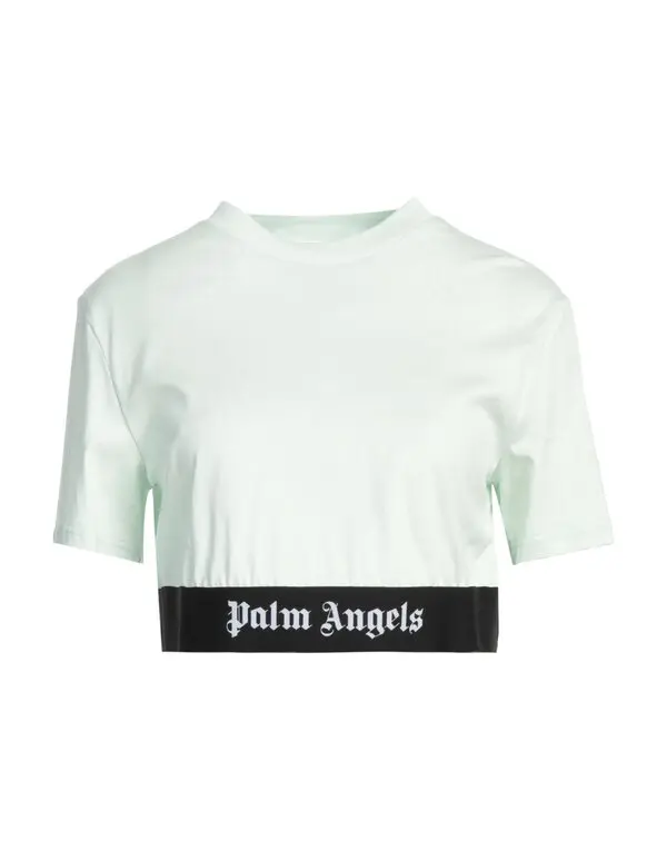 Palm Angels Crop Top - Green