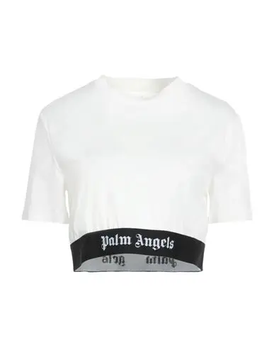 Palm Angels Crop Top - White