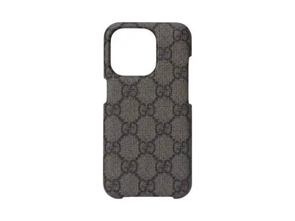 Gucci Ophidia Gg Iphone 15 Pro Case - Black/grey