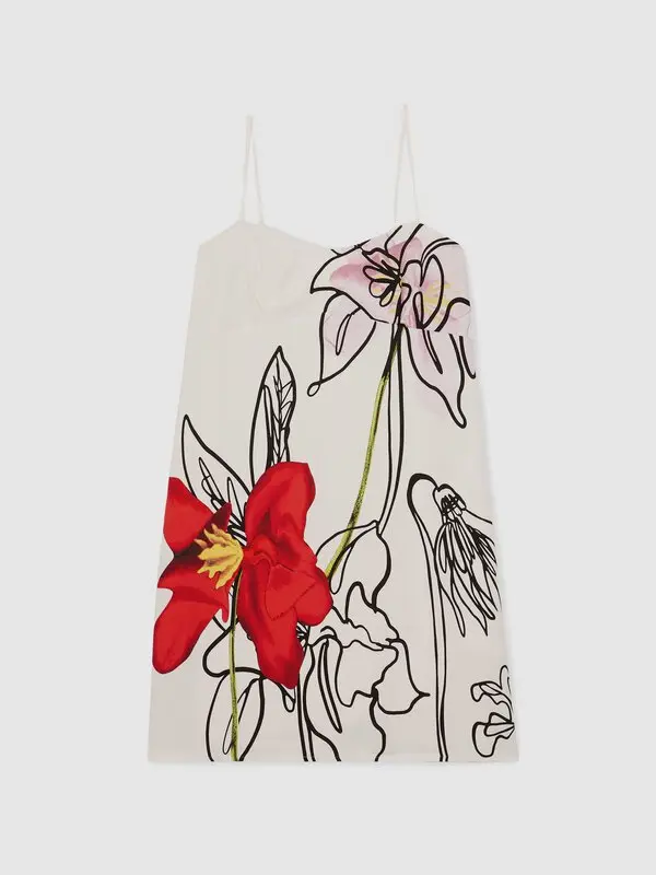 NEW YORK BOTANICAL GARDENS Marli | Nybg Floral-print Mini Dress