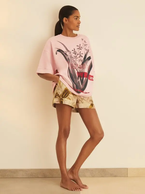 NEW YORK BOTANICAL GARDENS Spencer | Nybg Floral Oversize T-shirt