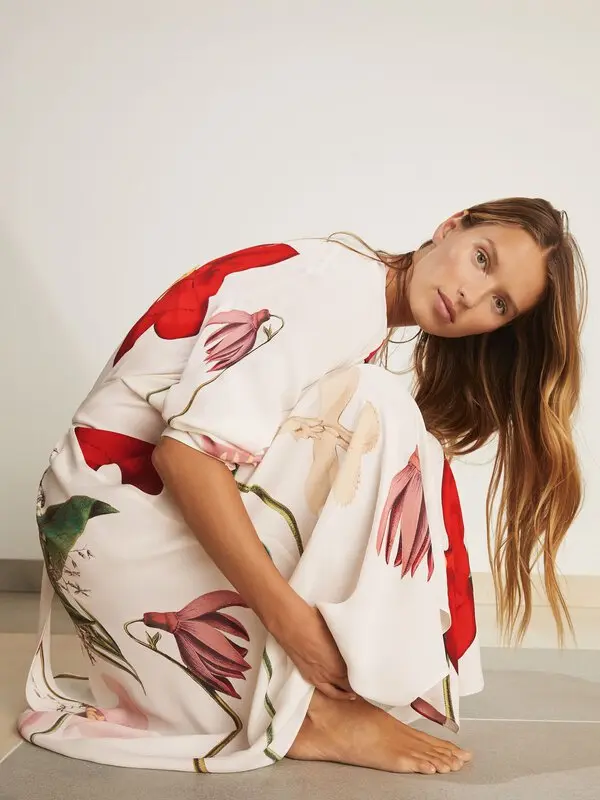 NEW YORK BOTANICAL GARDENS Nola | Nybg Floral-print Maxi Dress