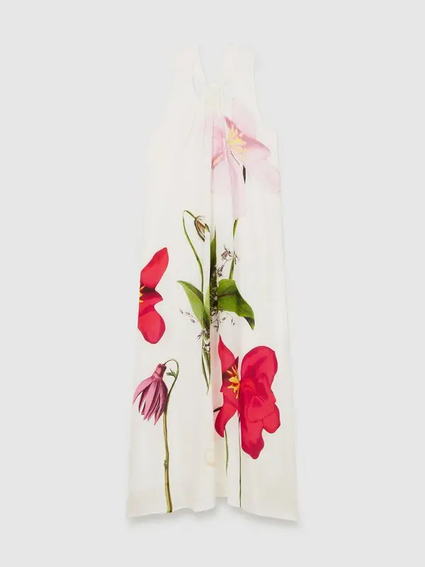 NEW YORK BOTANICAL GARDENS Aria Nybg Floral Print Maxi Dress