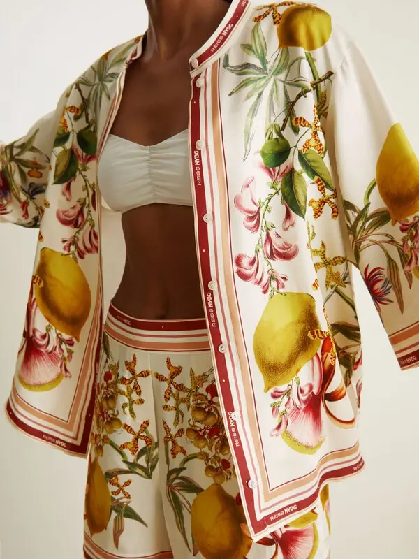 NEW YORK BOTANICAL GARDENS Floral-print Shirt