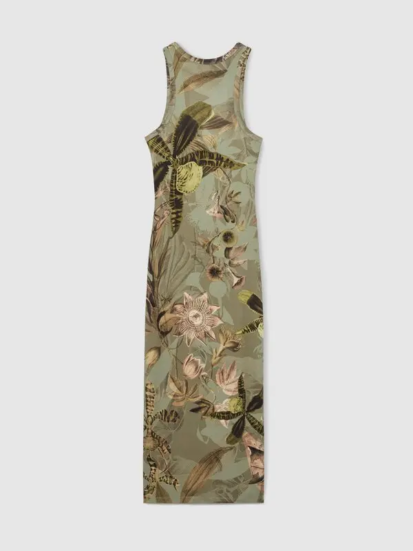 NEW YORK BOTANICAL GARDENS Lola | Nybg Floral Ruched Jersey Dress