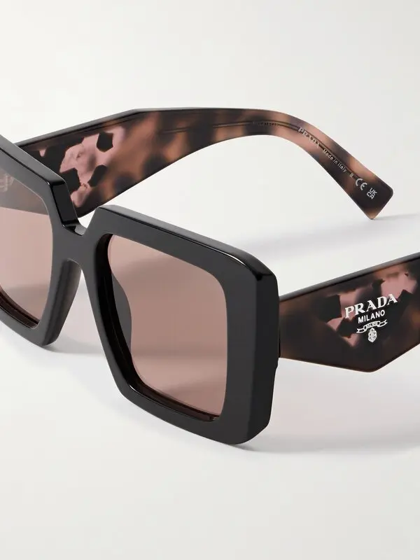 Prada Square-frame Acetate Sunglasses