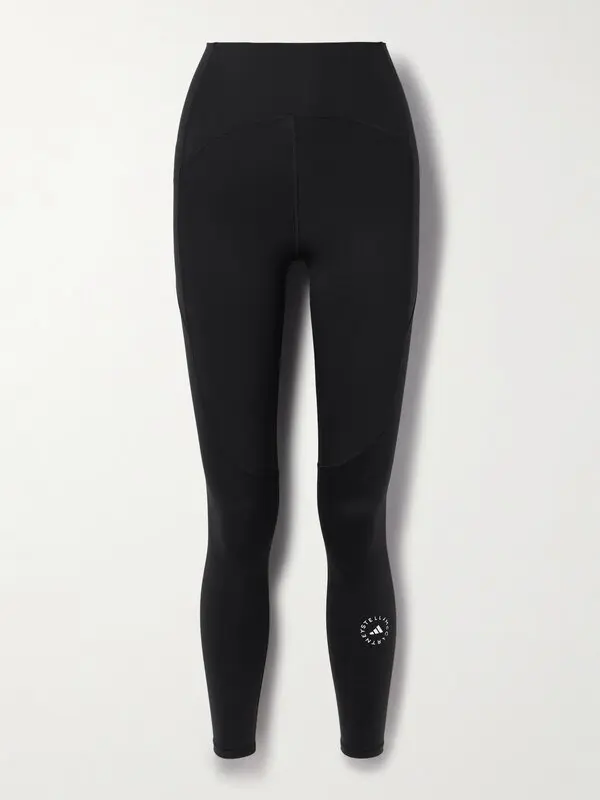 Adidas By Stella McCartney Truestrength Stretch Recycled Leggings - Black