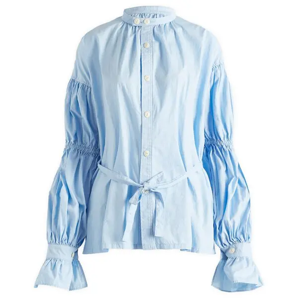 BEAMS Bow Long Sleeve Shirt