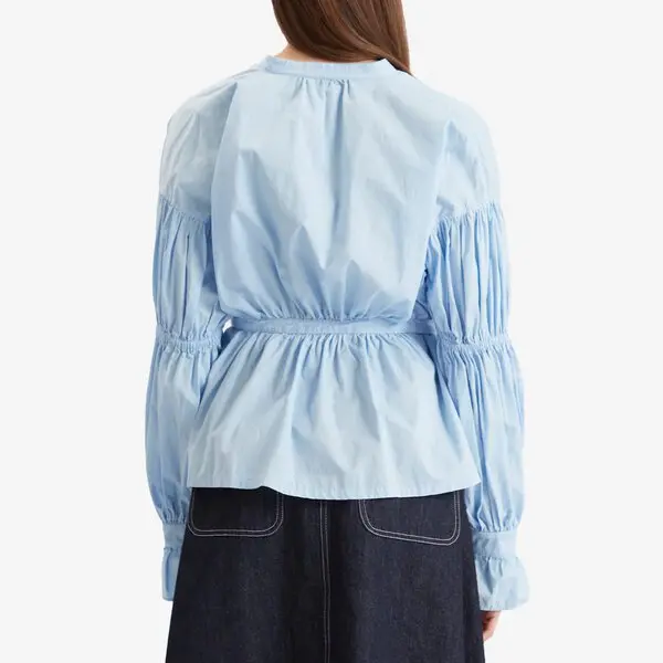 BEAMS Bow Long Sleeve Shirt