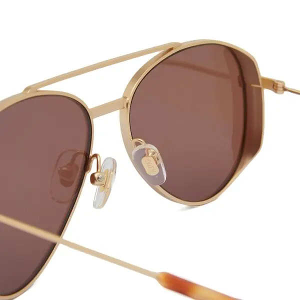 A.p.c. Bill Sunglasses - Gold