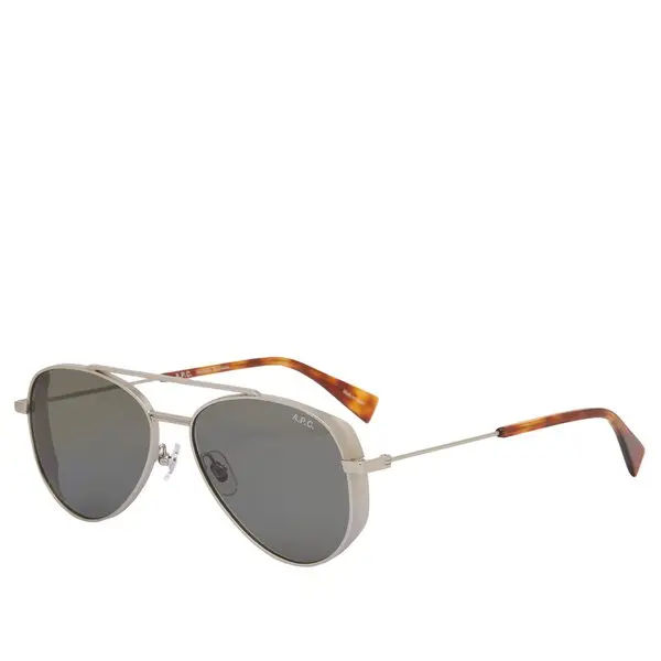 A.p.c. Bill Sunglasses - Silver