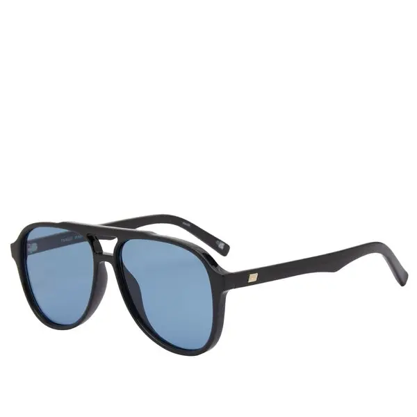 Le Specs Tragic Magic Aviator Sunglasses - Black/navy