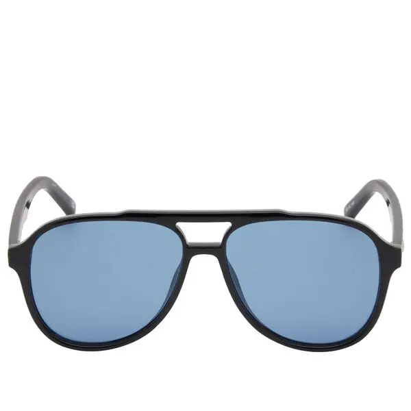 Le Specs Tragic Magic Aviator Sunglasses - Black/navy
