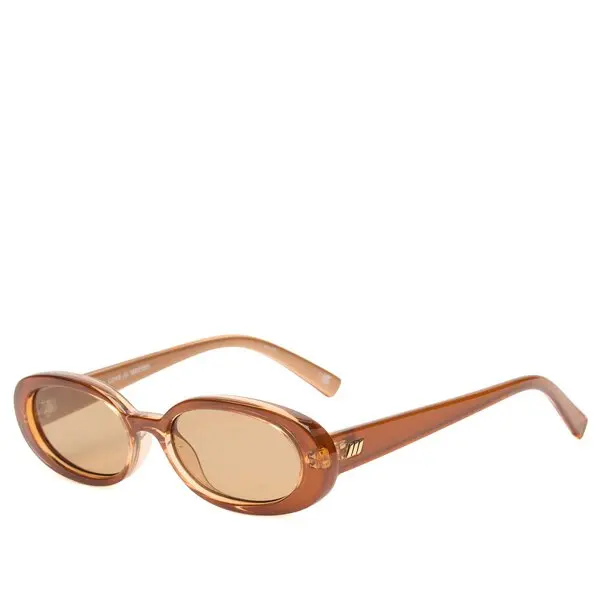 Le Specs Outta Love Sunglasses - Caramel/tan